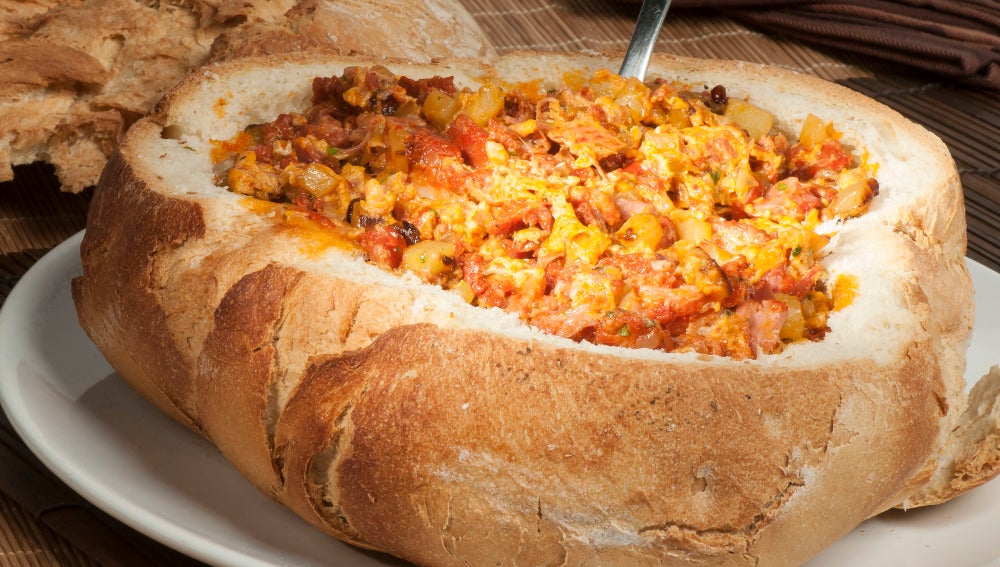 Revuelto de botillo del bierzo