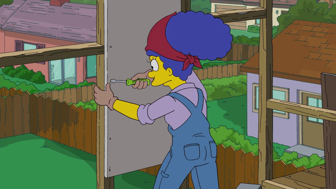 'Los Simpson' ponen a prueba sus dotes de construcción al mejor estilo ...