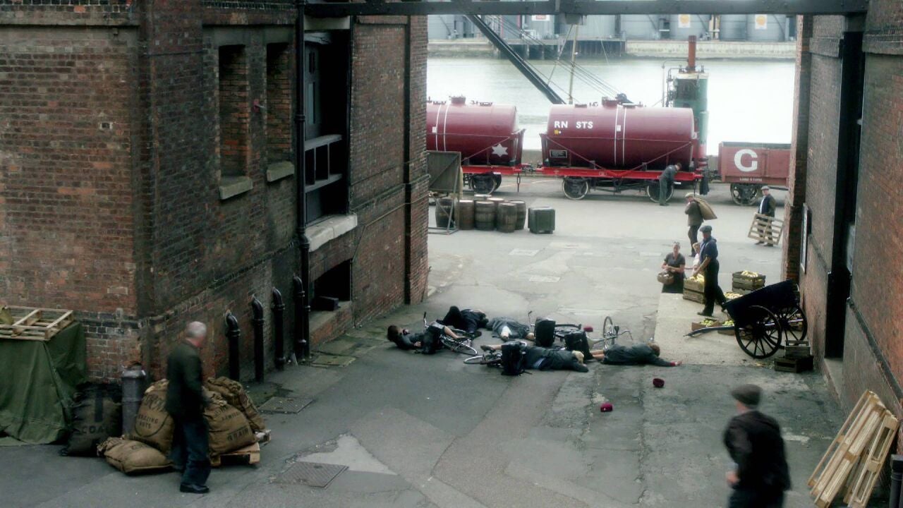 Chummy Browne se estrena en la casa Nonnatus con un aparatoso accidente ...