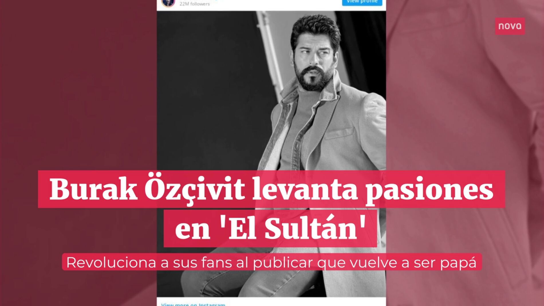 Burak Özçivit levanta pasiones en 'El Sultán'
